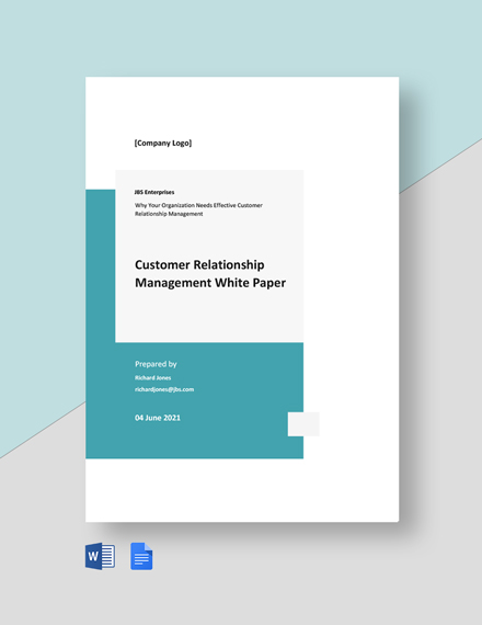 Customer Relationship Management Mind Map Template - Google Docs ...