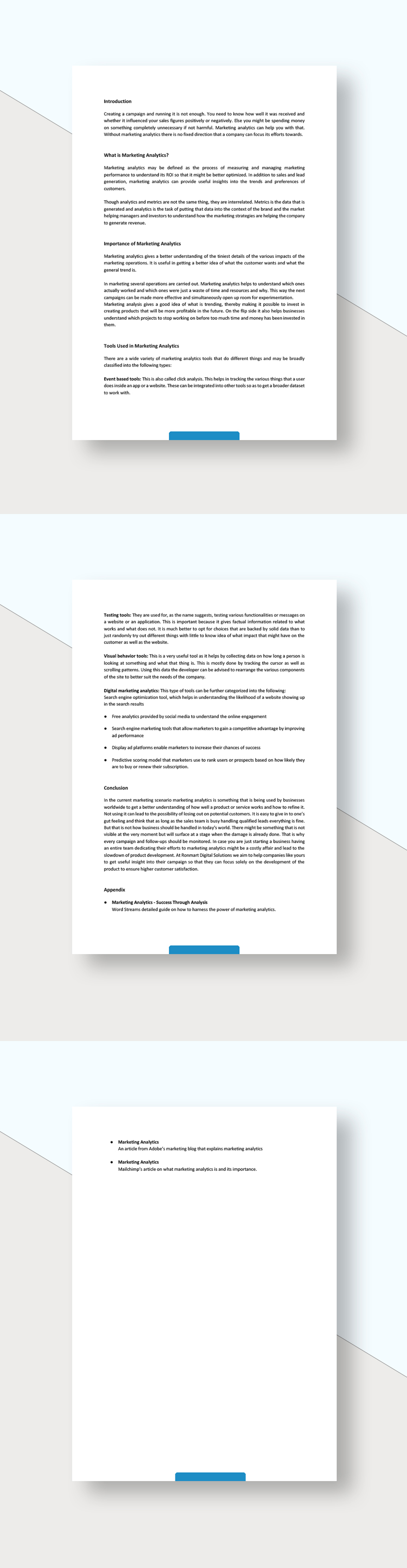 Marketing Analytics White Paper Template - Google Docs, Word | Template.net