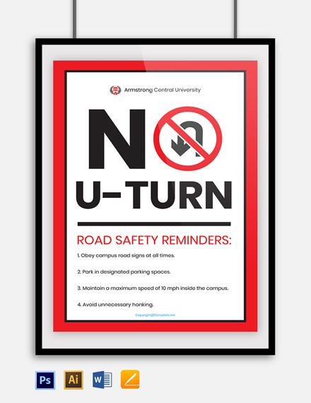 University Lab Sign Template - Download in Word, Illustrator, PSD ...