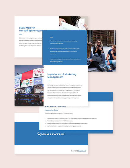 Free Sample University Presentation Template - Apple Keynote ...