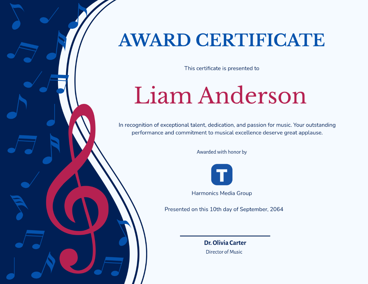 Free Music Note Templates To Edit Online