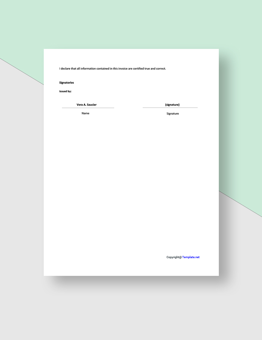 Free Simple University Invoice Template - Google Docs, Google Sheets, Excel, Word | Template.net