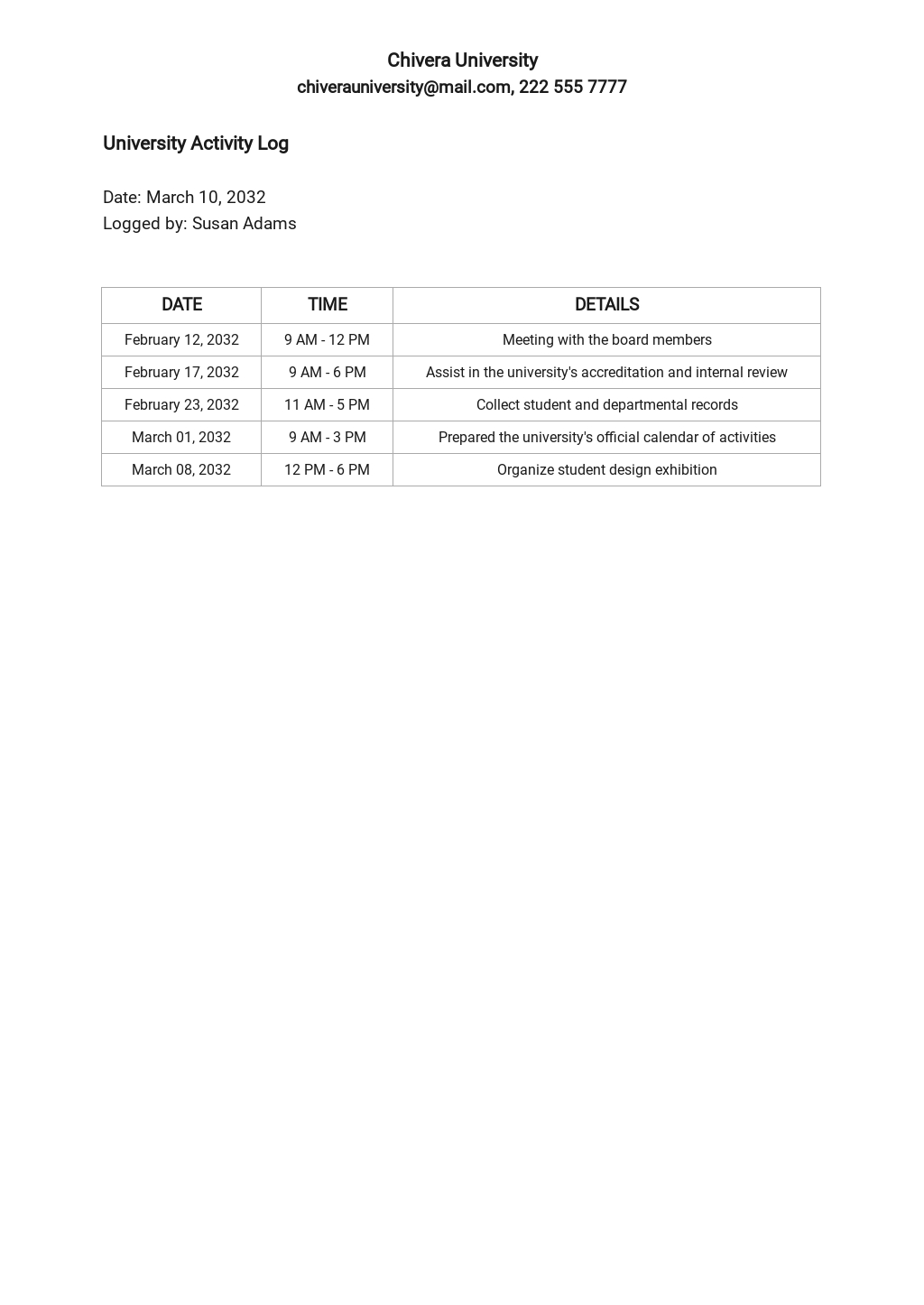 Free Tip Declaration and Tip Out Worksheet Template