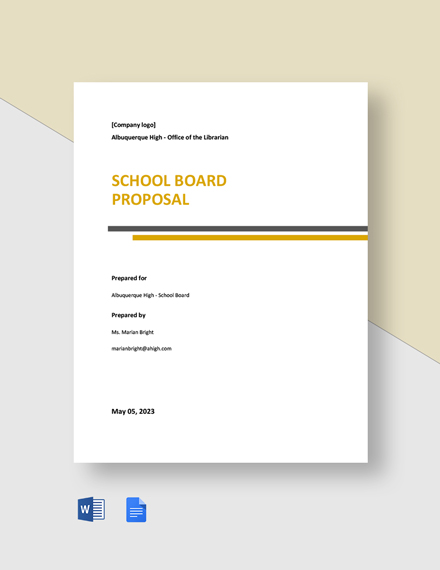 Board Proposal