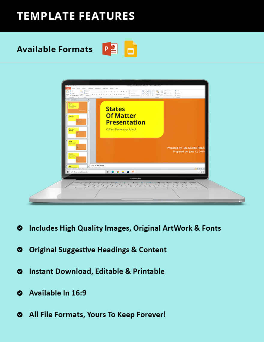 Elementary School Presentation Template - Download in PowerPoint ...