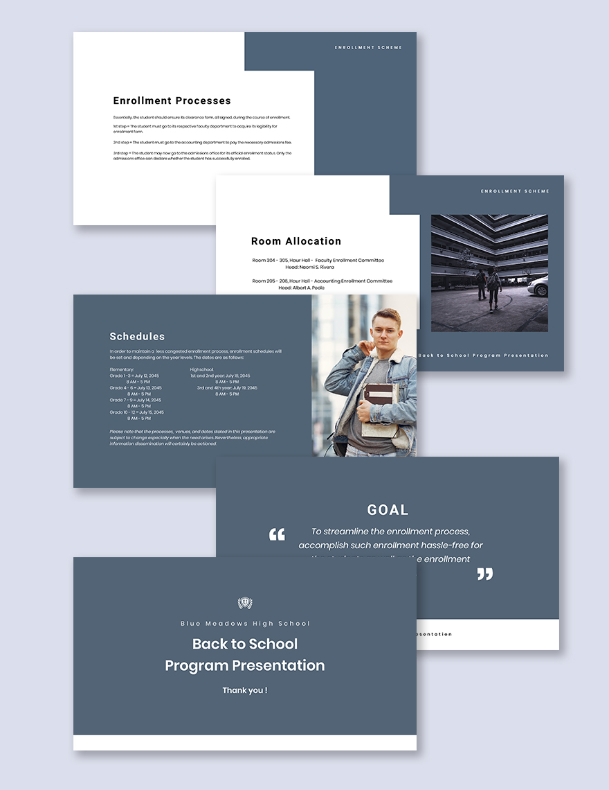 Back to School Presentation Template - Download in PowerPoint, Google ...