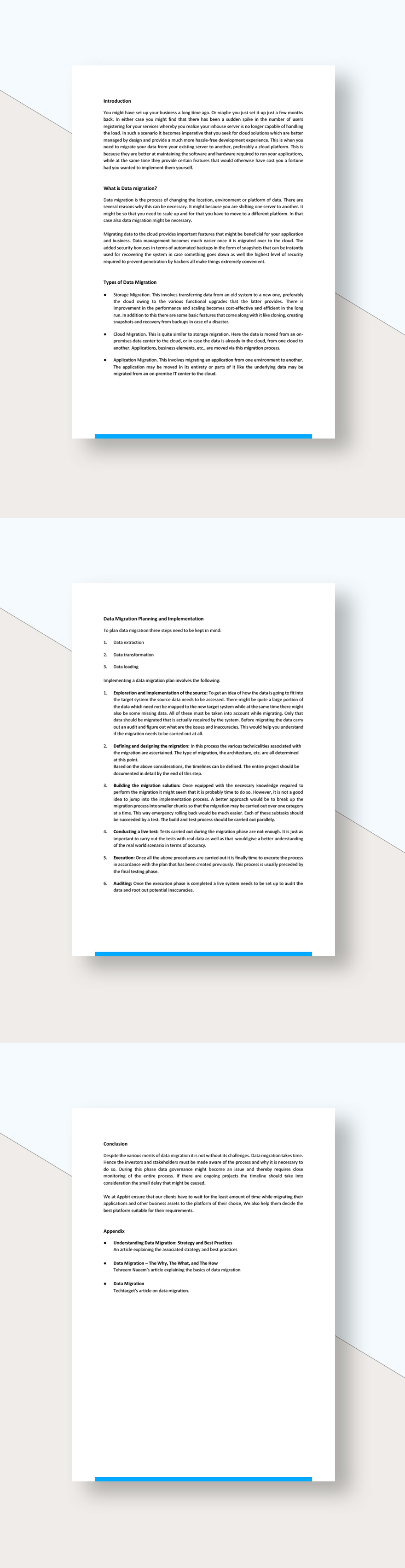 Data Migration White Paper Template - Google Docs, Word | Template.net