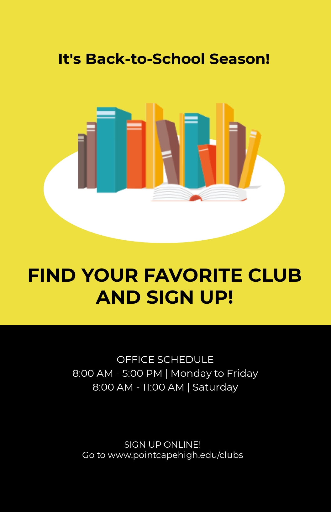 Free Simple First Day Of School Poster Template - Illustrator, PSD ...