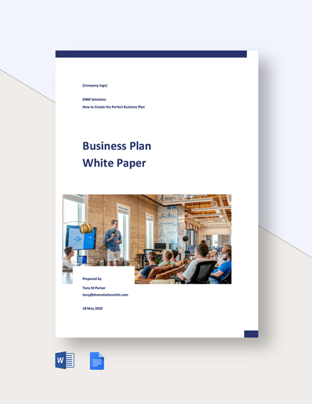 FREE Business White Paper Templates - Word | Google Docs | Template.net