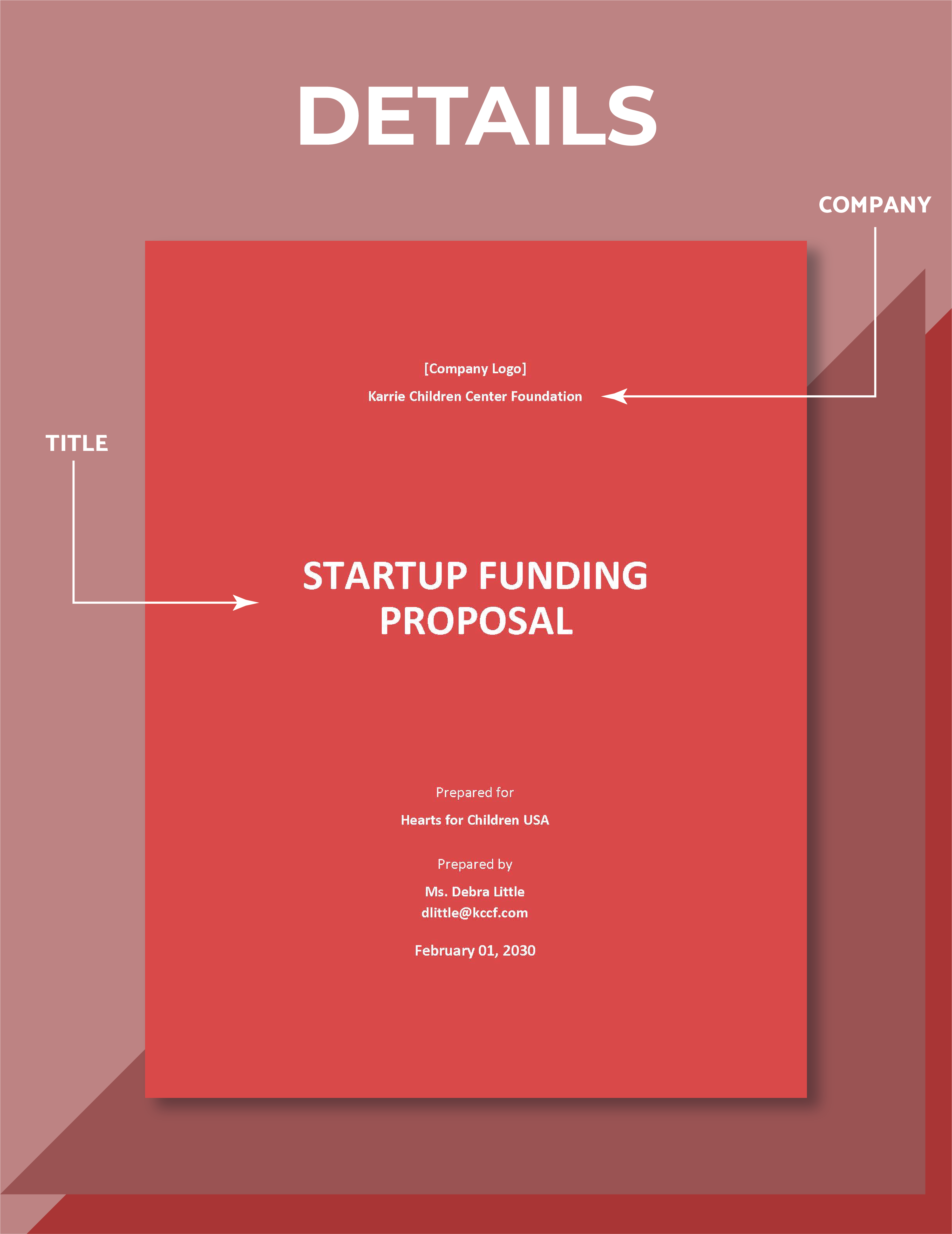 Startup Funding Proposal Template - Google Docs, Word, Apple Pages ...