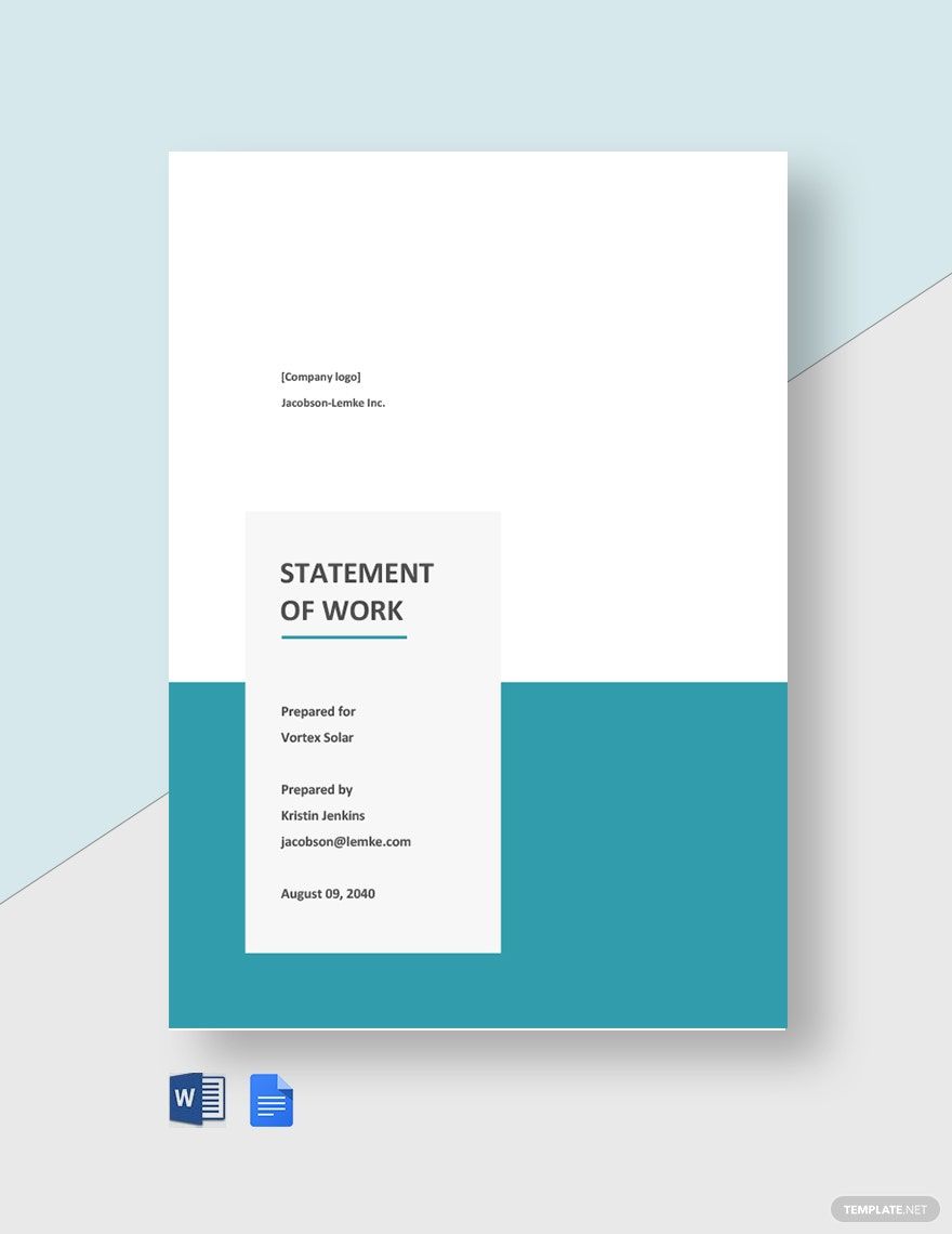 Free Sample Agency Statement Template - Google Docs, Word | Template.net