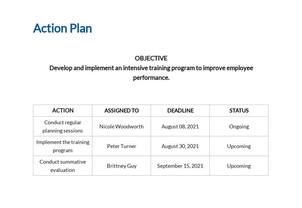 Process Change Proposal Template Change Management Proposal Example