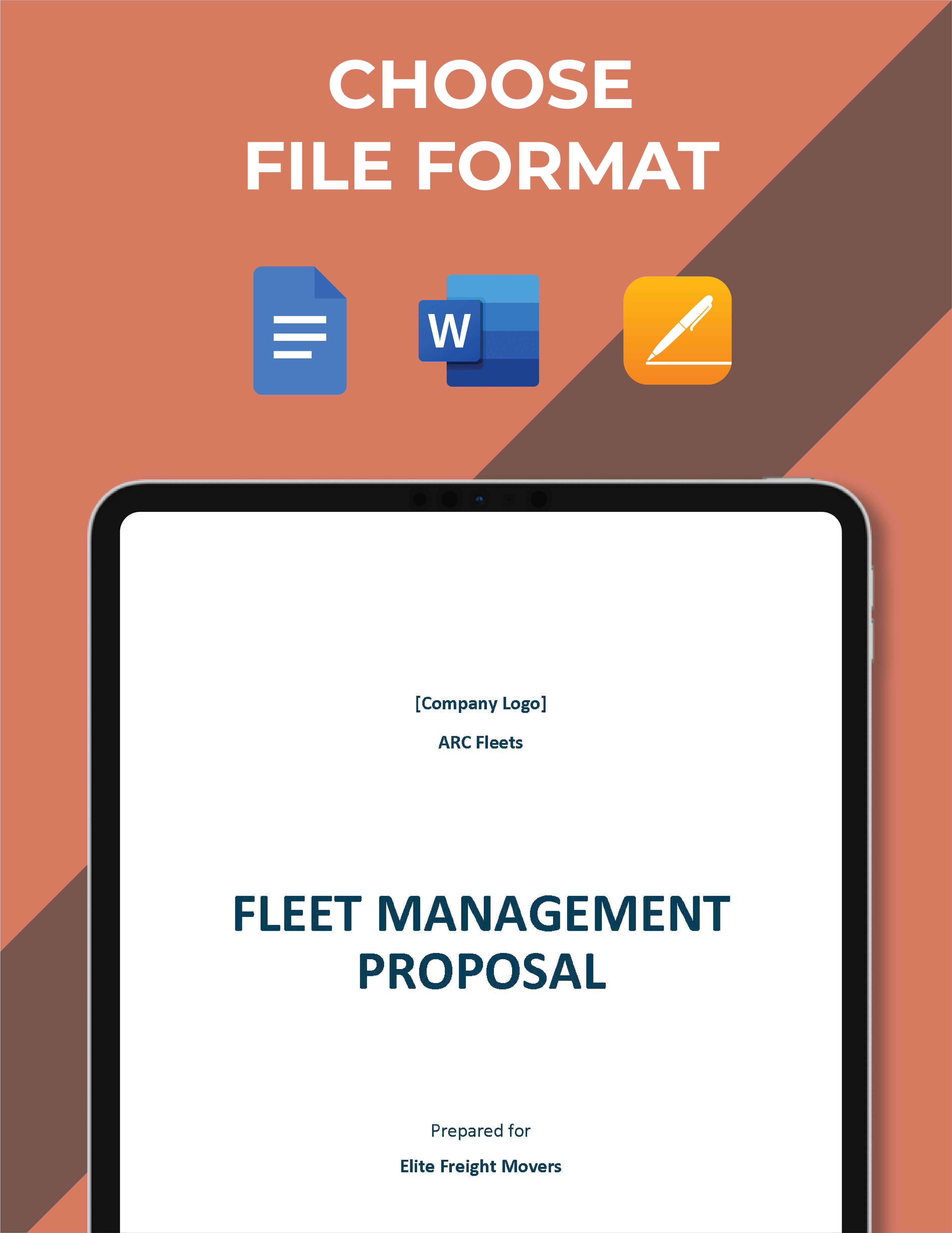 Fleet Management Proposal Template - Google Docs, Word, Apple Pages ...