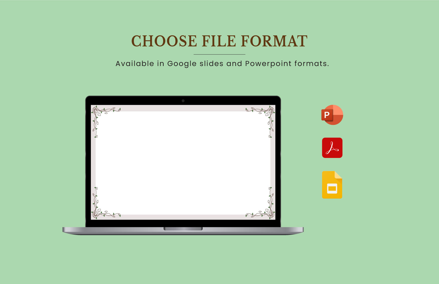 Classic Presentation Border in PowerPoint, Google Slides to Download ...