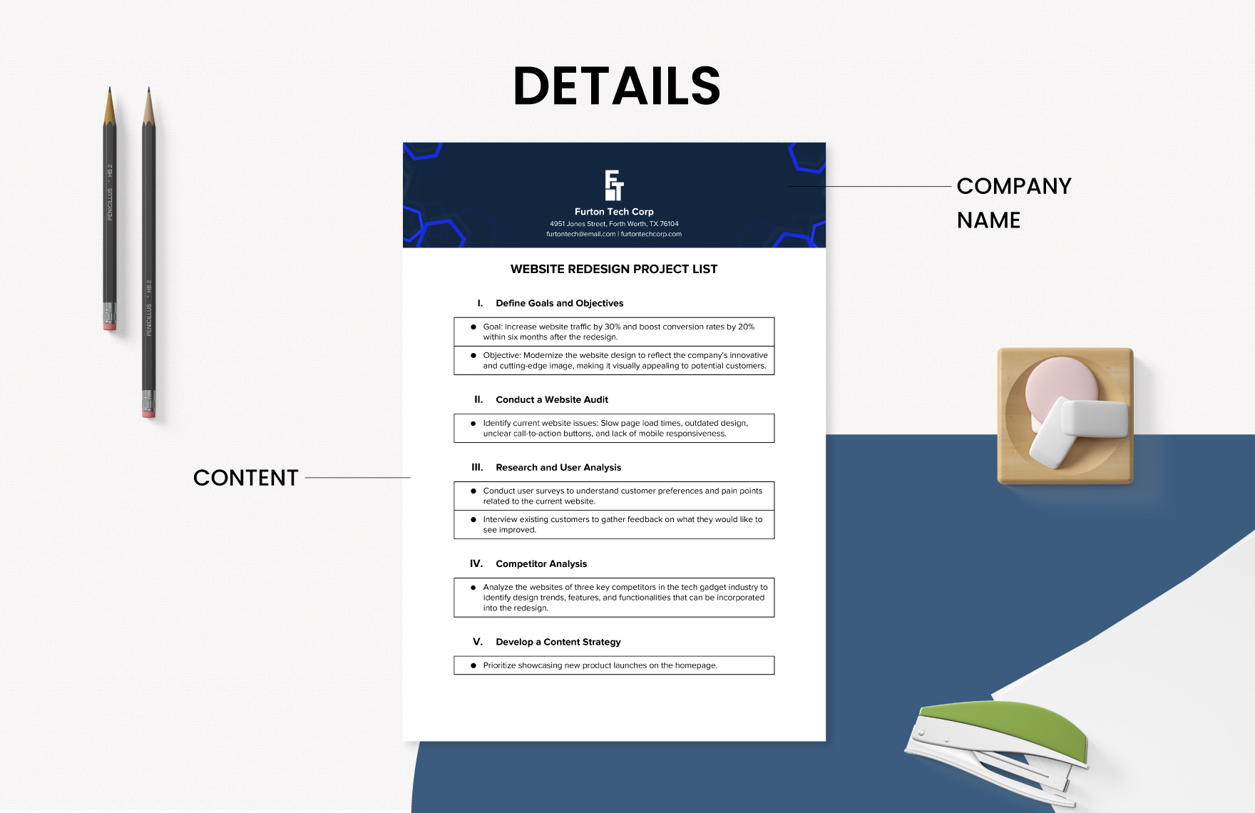 Project List Template - Download in Word, Google Docs, PDF | Template.net
