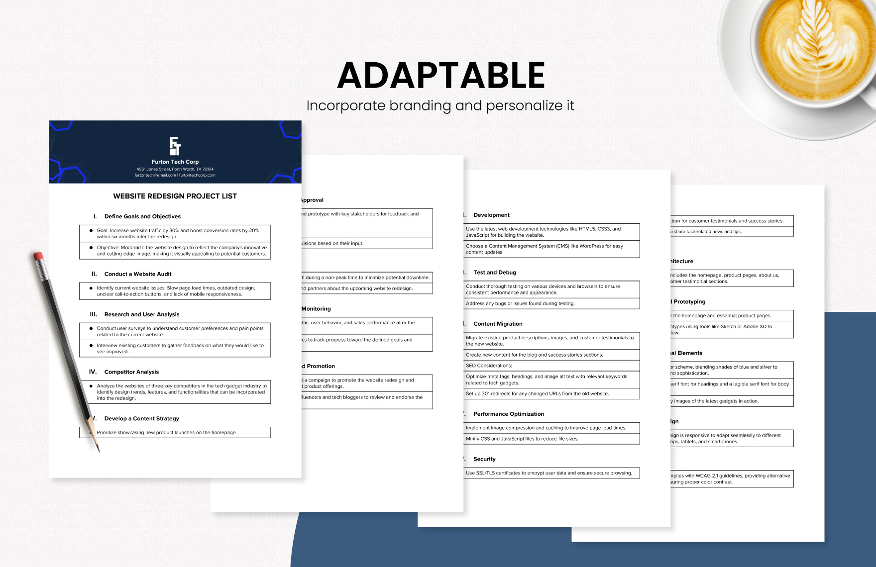 Project List Template - Download in Word, Google Docs, PDF | Template.net