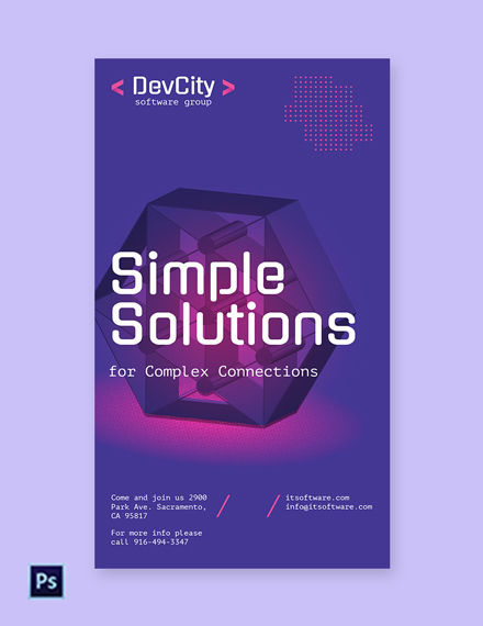 Software Instagram Post Template - PSD | Template.net