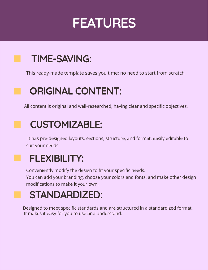 Book Table of Contents Template - Google Docs, Word, Apple Pages ...