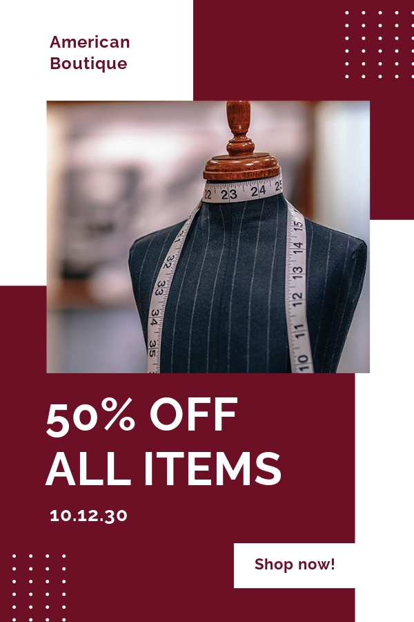 Boutique Instagram Post Template [Free JPG] | Template.net