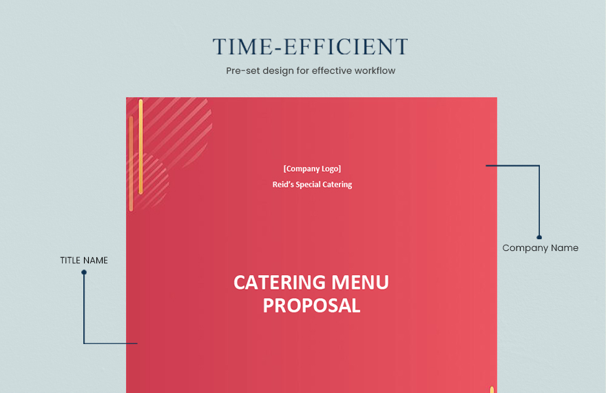 Catering Menu Proposal Template - Download in Word, Google Docs, PSD ...