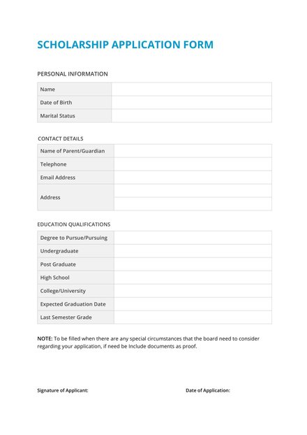 Free Employment Application Form Template: Download 67+ Forms in Word ...