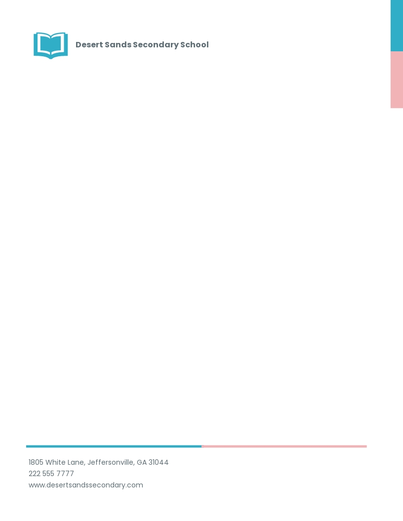 Google Docs Letterhead Template