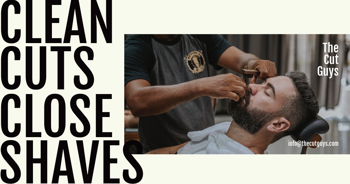 Barbershop Facebook Cover Page Template [Free JPG] - PSD | Template.net