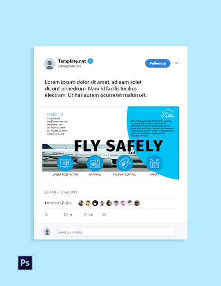 Twitter Template For Microsoft Word