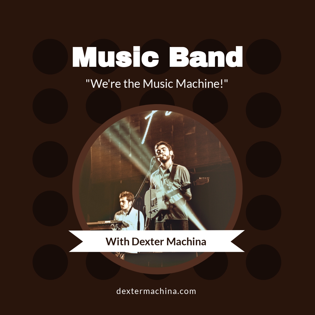 Music Band Instagram Post Template