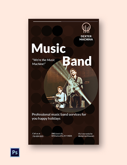 Music Band Instagram Post Template - PSD | Template.net Music Band Instagram Post Template - PSD | Template.net