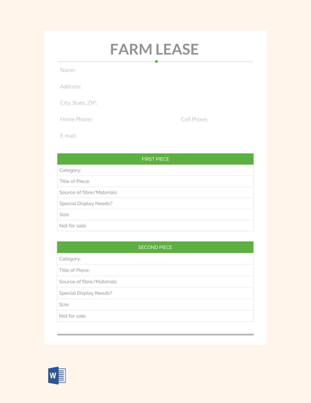 FREE Rental Lease Agreement Template: Download 13+ Contracts in Word ...