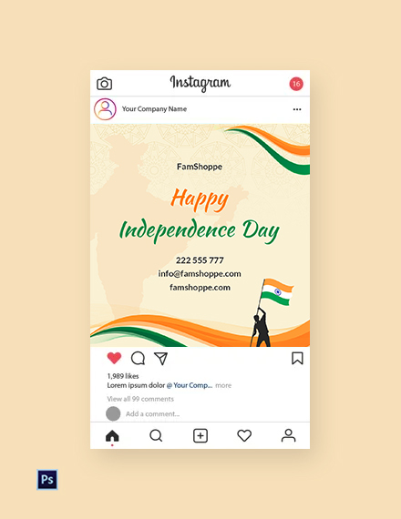 Happy Independence Day Certificate Template [Free PDF] - Word | PSD | Google Docs | Illustrator