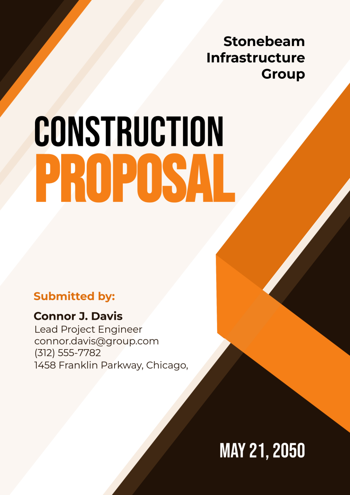 FREE Proposal Cover Page Templates Edit Online Download