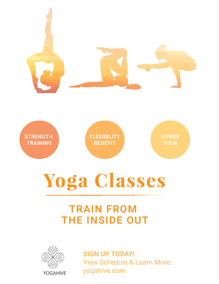 Free Fitness Advertising Poster Template