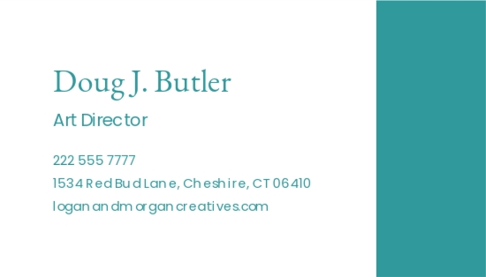 Free Simple Advertising Agency Business Card Template - Word, PSD ...