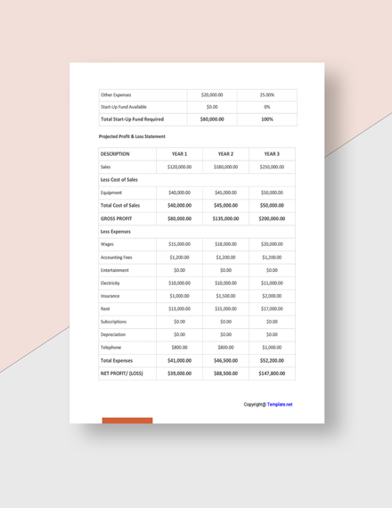 Free Simple Agency Plan Template - Google Docs, Word | Template.net