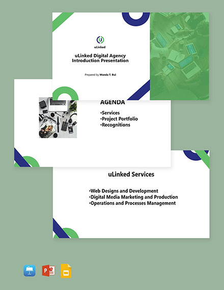 Agency Introduction Presentation Template