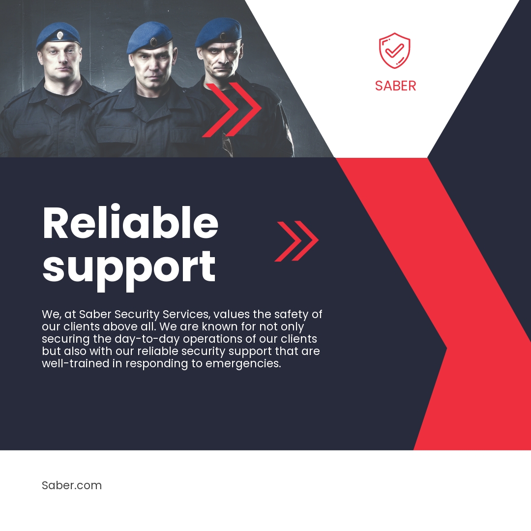 Security Guard Services Tumblr Post Template - PSD | Template.net