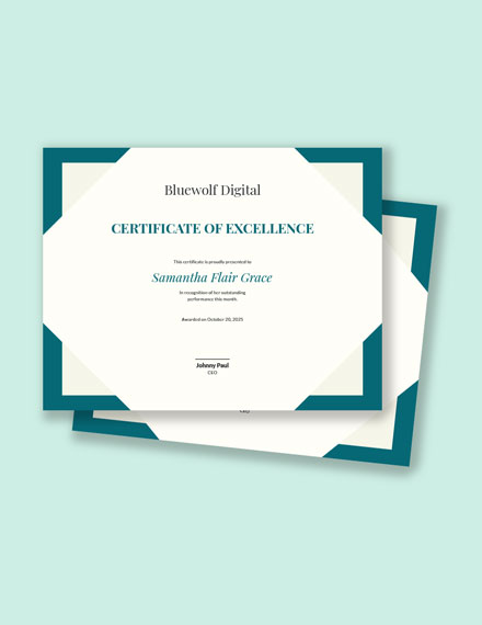 34 Recognition Certificate Templates Free Downloads Template