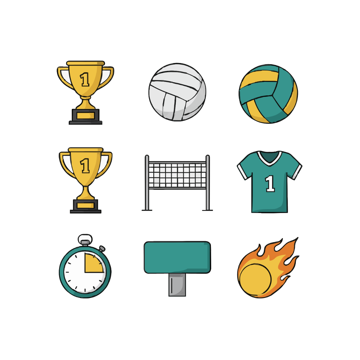 Free Volleyball Templates to Edit Online