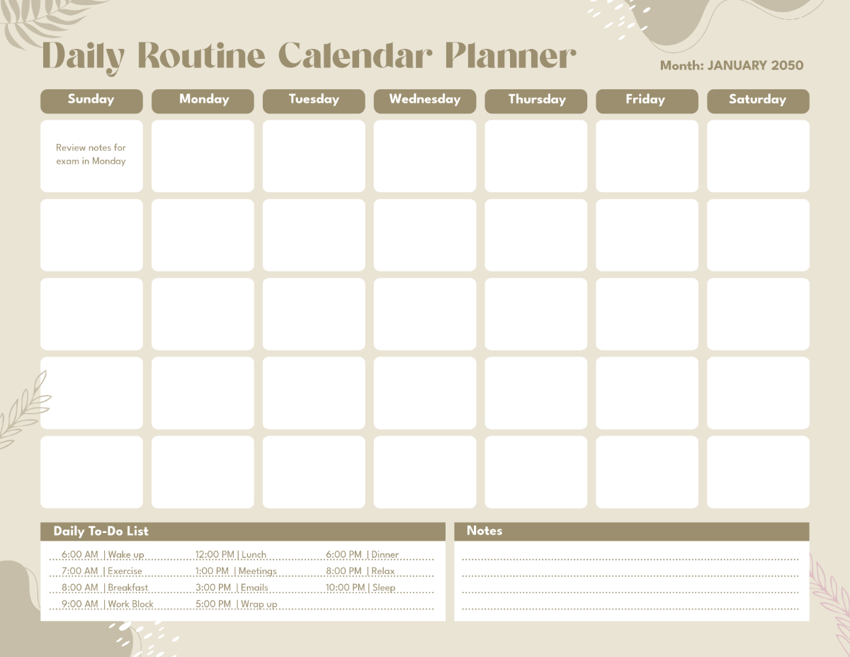 Free Calendar Planner Templates To Customize Online