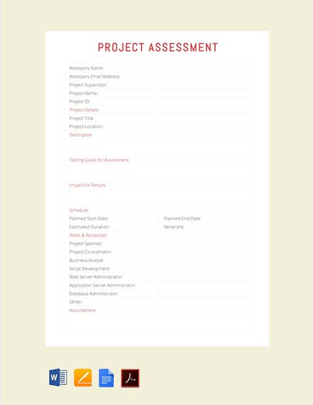 12+ Vulnerability Assessment Templates - PDF, DOC, Pages