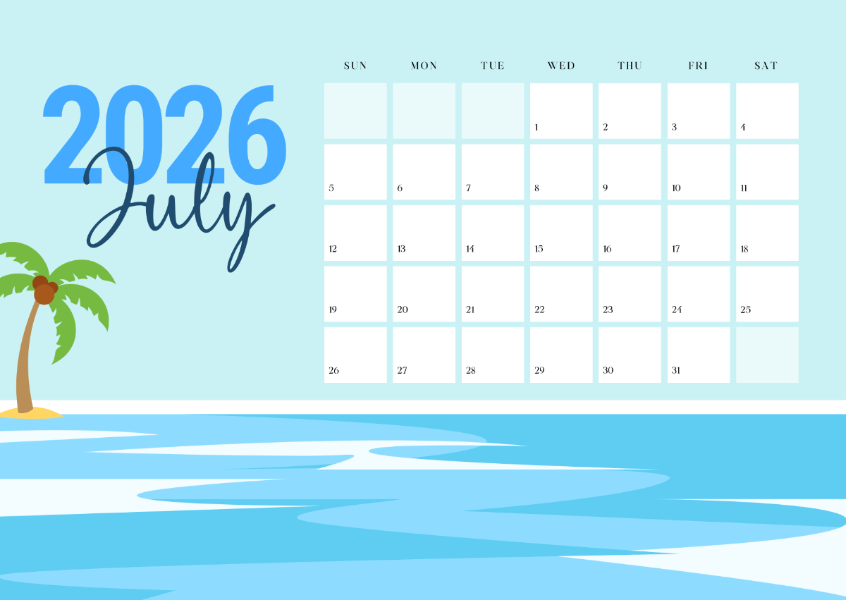 July 2026 Desktop Wallpaper July 2026 Desktop Wallpaper