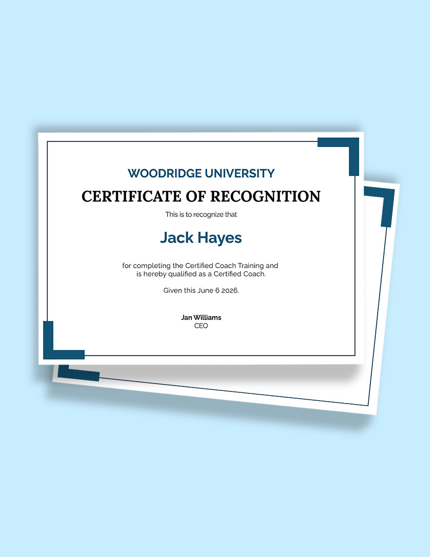 Computer Certificate Template In PDF FREE Download Template