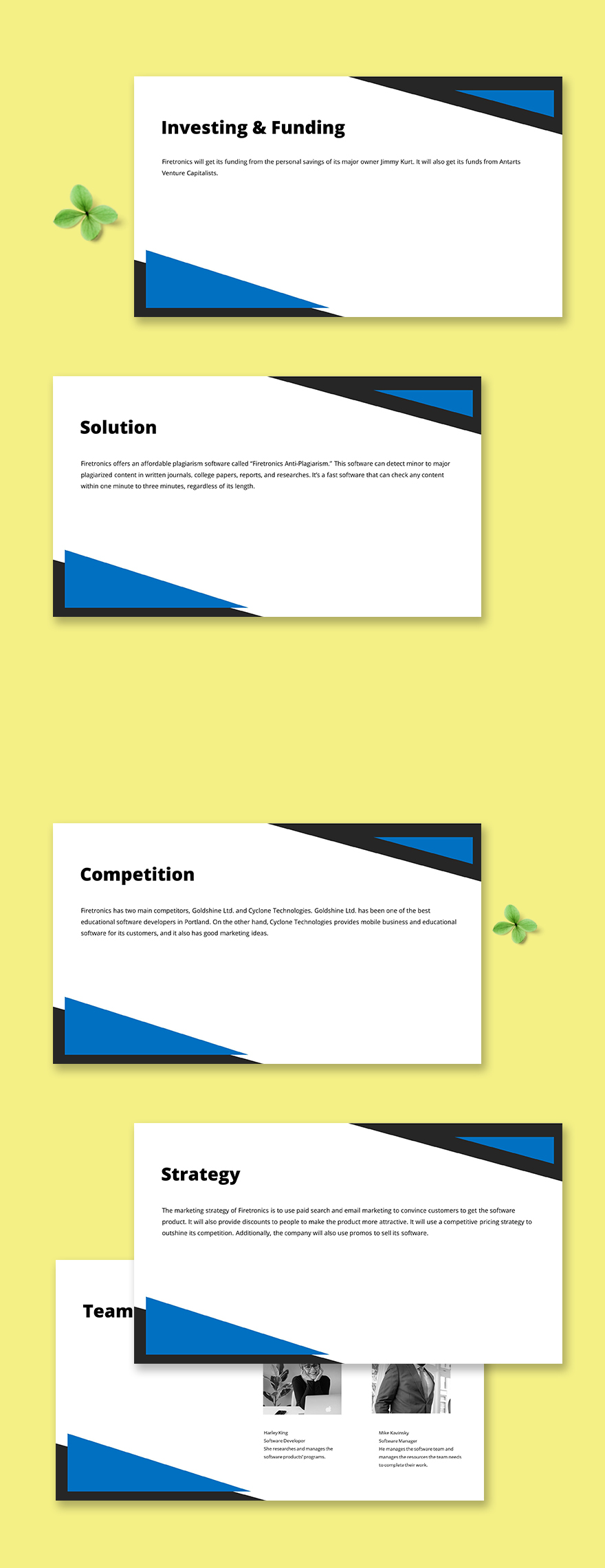 Startup Business Pitch Deck Template - Google Slides, PowerPoint ...