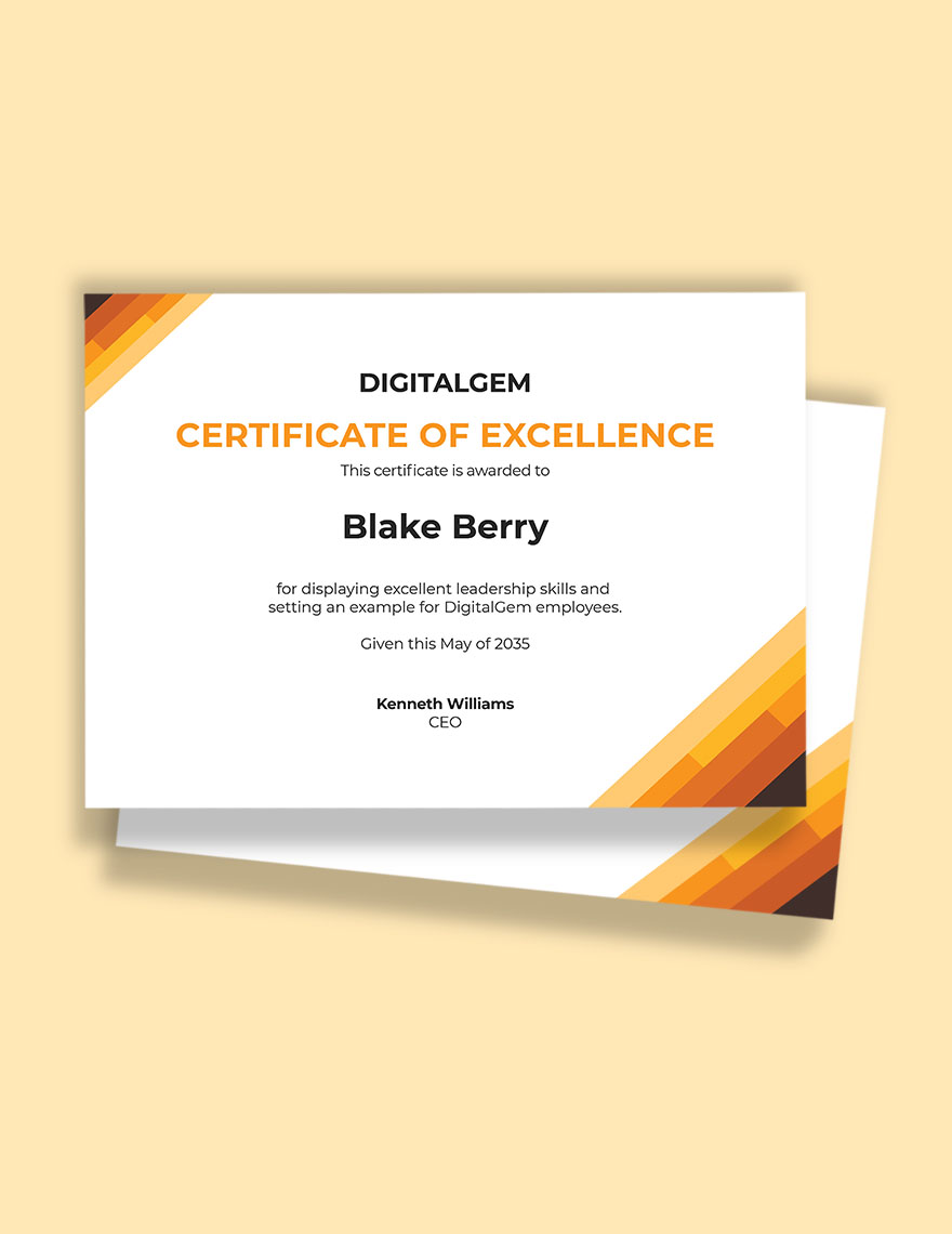 Free Modern Certificate Border Template Download In Word Google Docs 