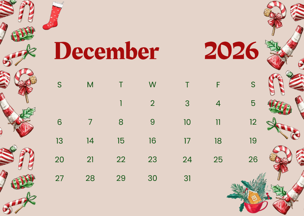 Free December 2025 Calendar Templates Editable And Printable Free December 2025 Calendar Templates Editable And Printable