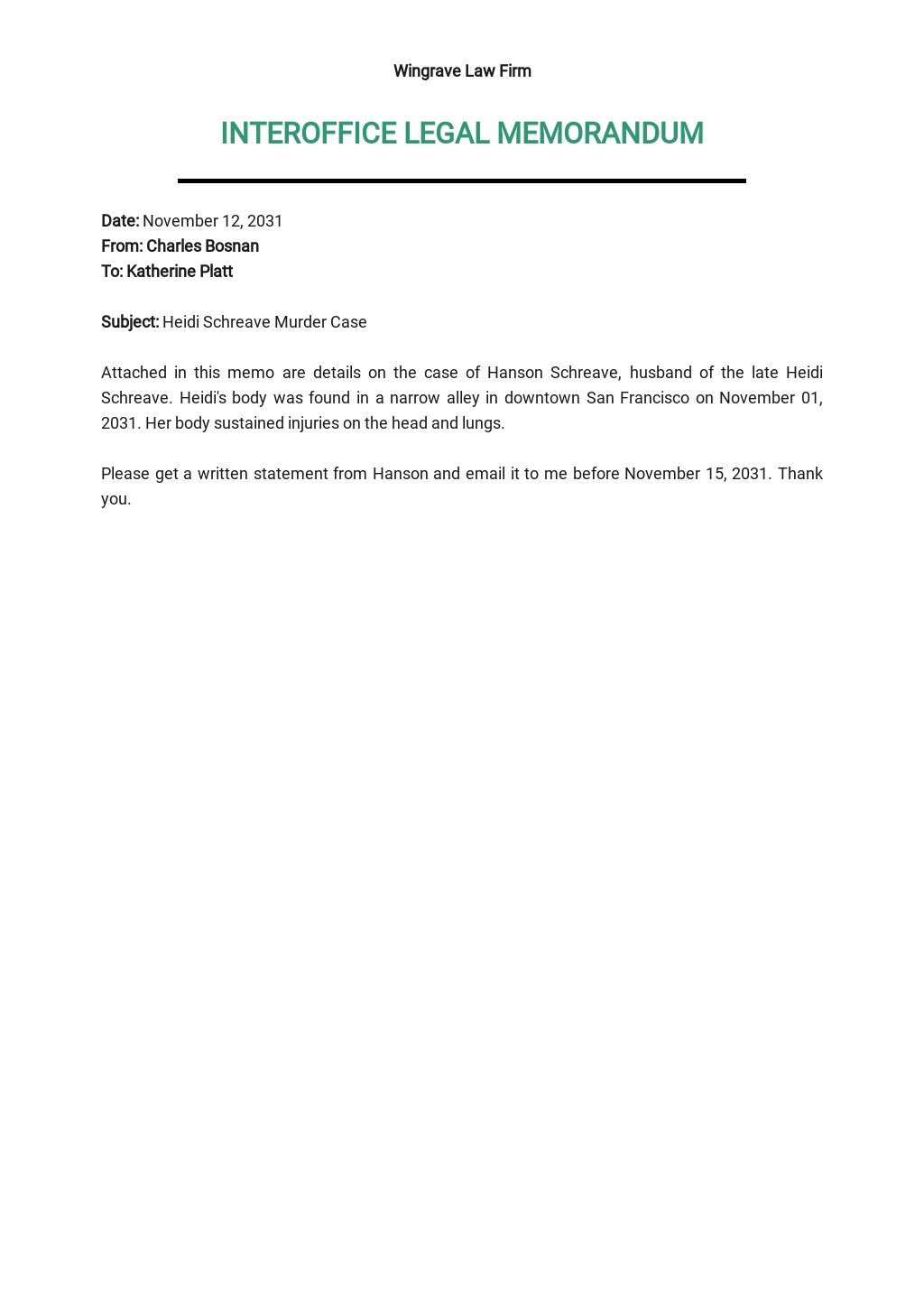 Interoffice Memo Template In Google Docs Word Apple Pages Template
