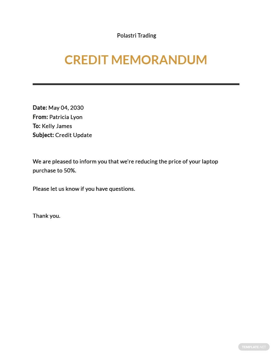 Free Sample Accounting Memo Template - Word | Template.net