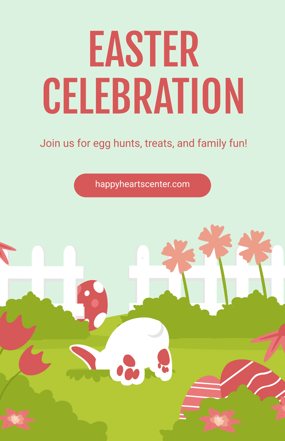 Free Easter Celebration Poster Template to Edit Online